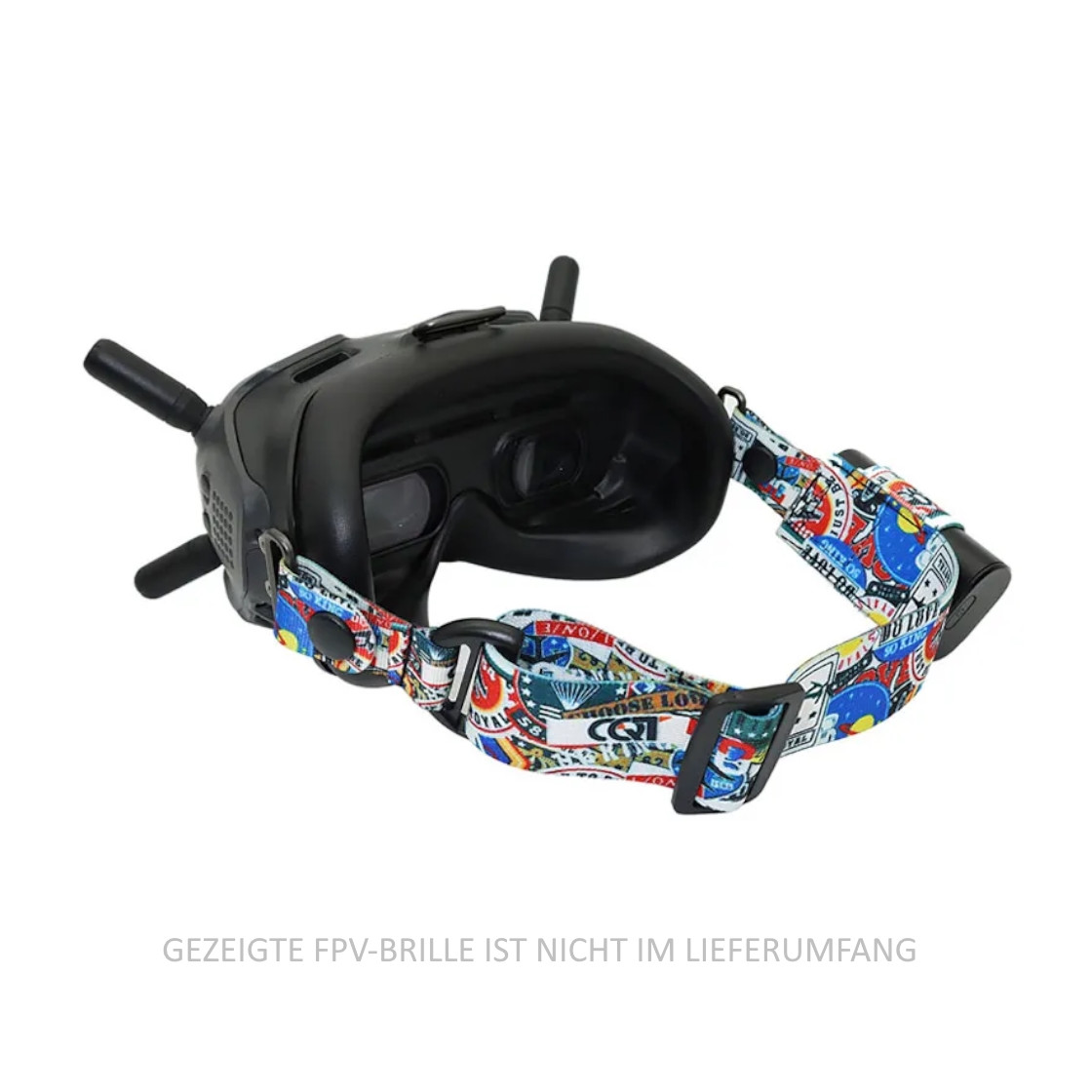 FPV Goggle Strap HD FPV Brillen, Colorful I RC-HANGAR15, 14,99